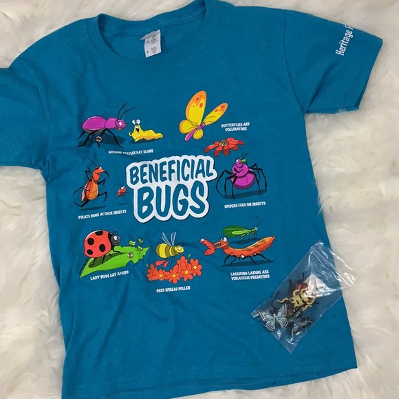 Shirts & Tops | New Insect Tee Shirt With Removable Snap Insects | Poshmark